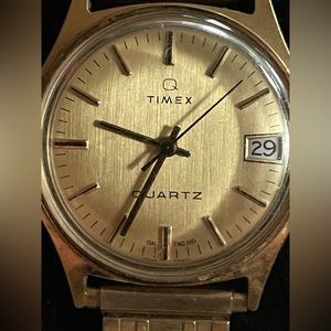 Timex | Accessories | Timex Vintage Classic Mens Watch With Date ...